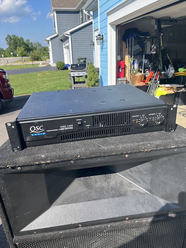 QSC RMX 1450 2000s - Black | Reverb