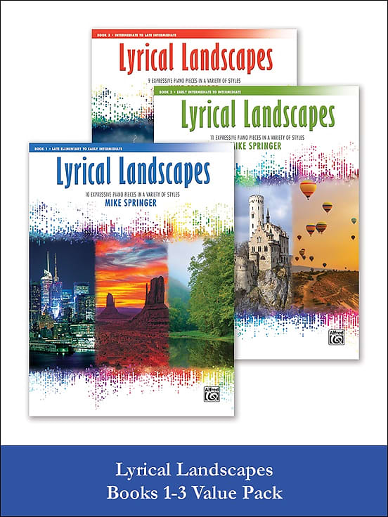 Springer Lyrical Landscapes Bks 1-3 - Value Pack | Reverb