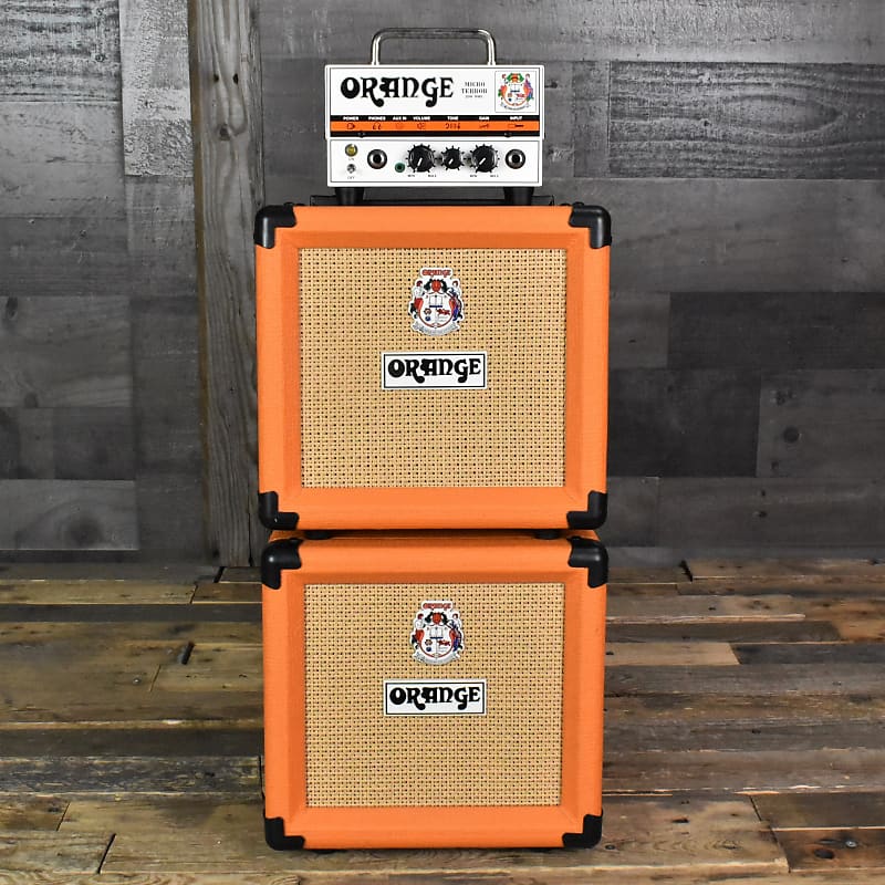 Pre-Owned Orange Micro Terror with 2 1x8" Cabs | Reverb