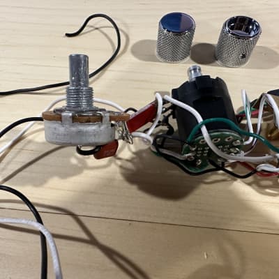 Fender Fender American Ultra Tele S1 POTS SWITCH KNOBS | Reverb