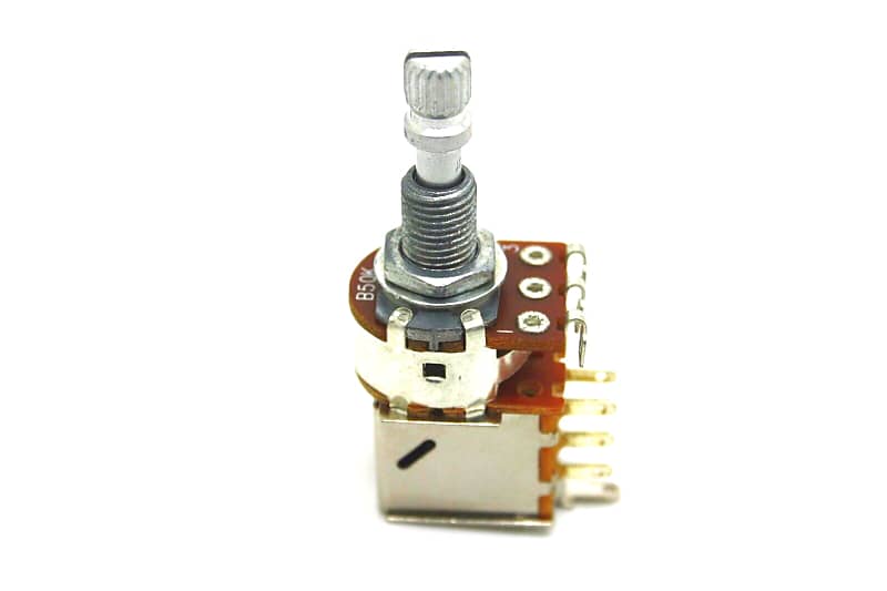 POTENTIOMETER B50K 50K LINEAR PUSH/PULL KNURLED SHORT SHAFT - | Reverb