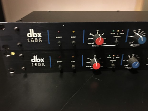 DBX 160A compressor limiter / Pair | Reverb