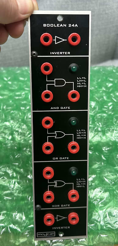 Modcan A Boolean 24A synthesizer module | Reverb