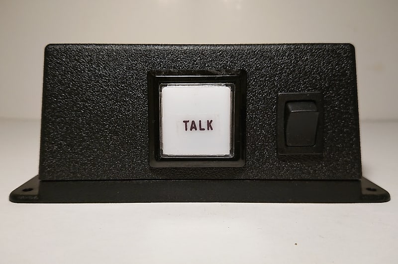 Anarchy Machines Illuminated Square Push to Talk XLR | Reverb