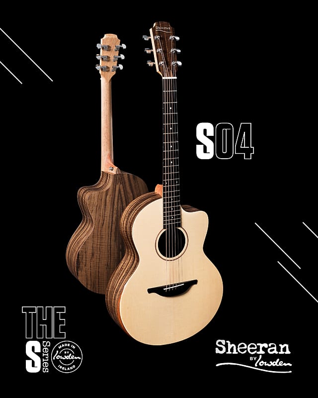 Sheeran By Lowden S 04 In Figured Walnut And Sitka Spruce Reverb