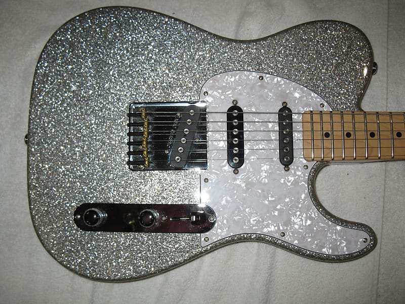 G&L ASAT Classic S - Silver Metal Flake - USA - OHSC - Exc!!! | Reverb
