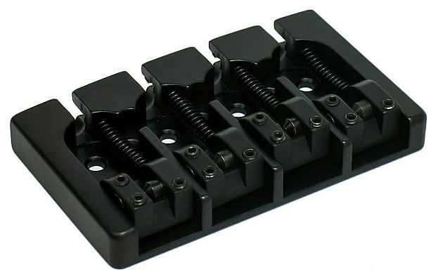 Hipshot A-style FM2 Bass Bridge for 3-hole String-Thru Fender | Reverb