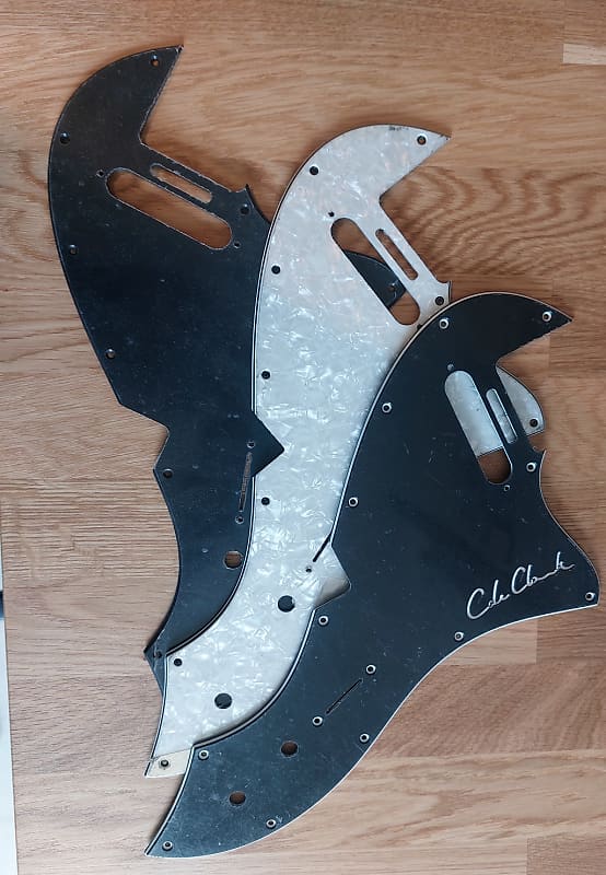 NOS pickguard lot (3) Cole Clark Culprit III guitar T style | Reverb