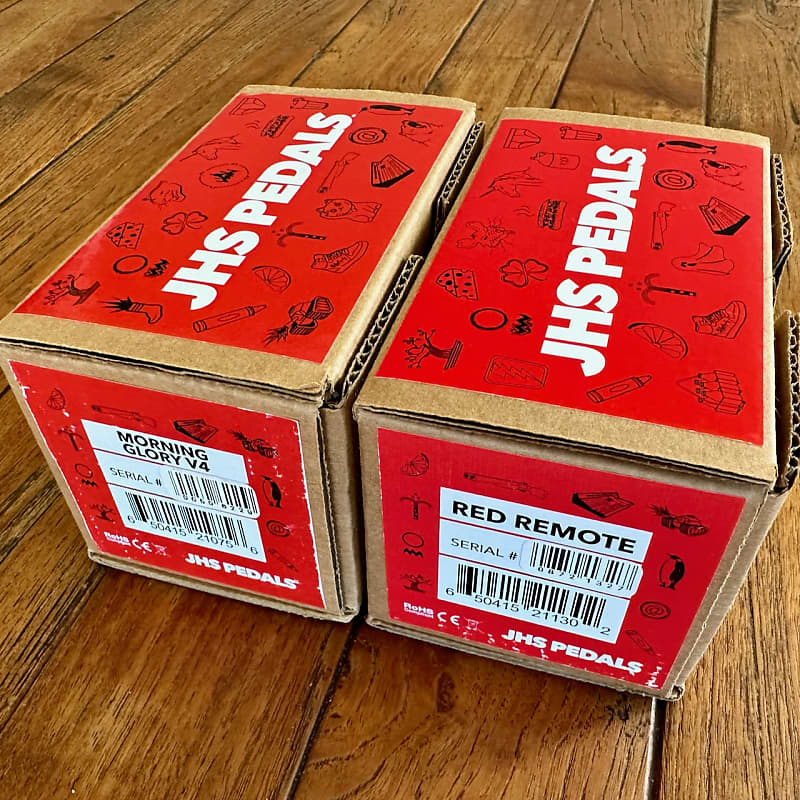 JHS Morning Glory V4 + JHS Red Remote --> Mint +++ | Reverb