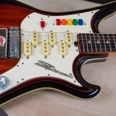 Teisco Spectrum 5 Reissue 1997 Sunburst Made in japan MIJ w/ | Reverb
