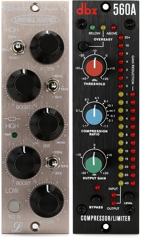 Lindell Audio PEX-500 500 Series Passive Equalizer Bundle | Reverb