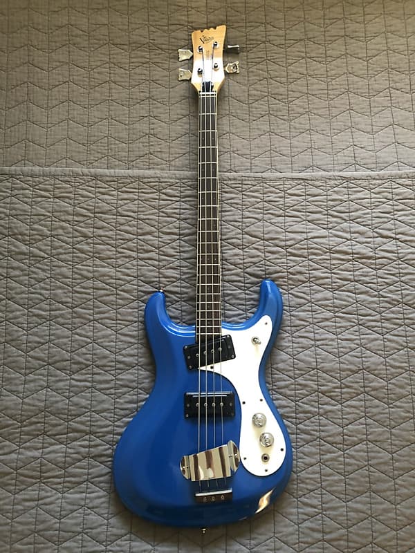 Mosrite The Ventures 1966 Pacific Blue | Reverb