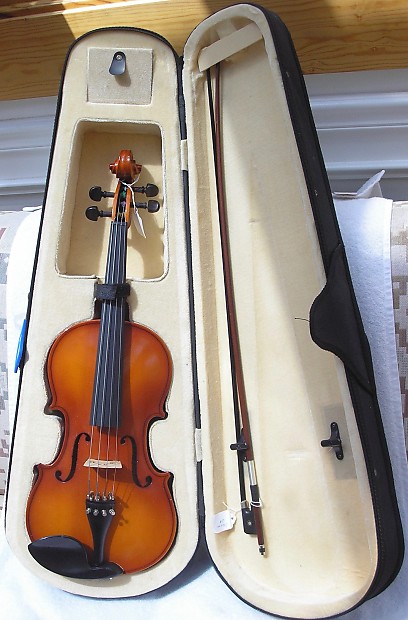 Glaesel VA-20 15 Inch Viola with Case and Bow | Reverb