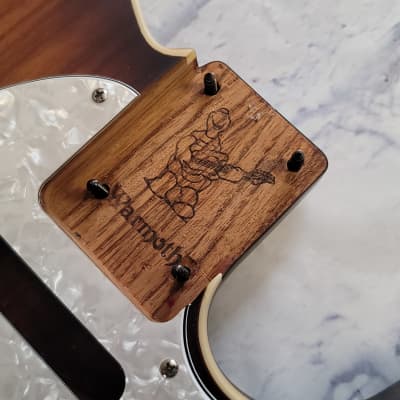 Warmoth Telecaster Roasted Swamp Ash Bound Body With 2TEK | Reverb