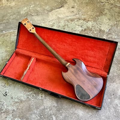 Gibson EB-3 Bass guitar 1972 - Walnut body and neck project | Reverb