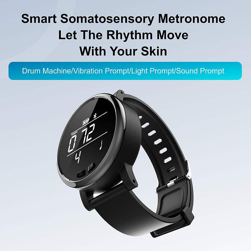 Smart Wearable Metronome & Watch for Guitar Piano Drum | Reverb