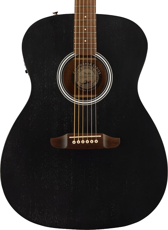 Fender Monterey Standard Acoustic-Electric Guitar - Black | Reverb Fender Monterey Standard Acoustic-Electric Guitar - Black | Reverb