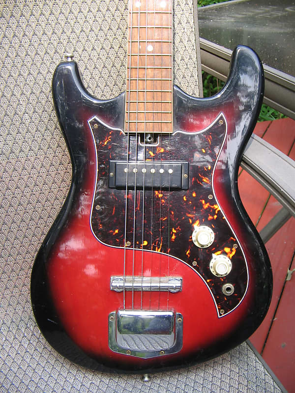 Vintage 1960's Kingston Electric Guitar | Reverb