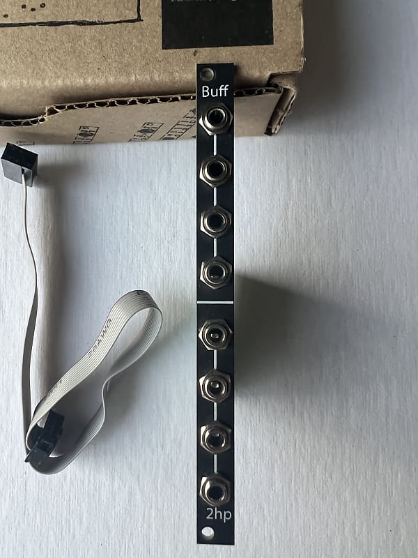 2hp Buff - buffered multiple - Black | Reverb