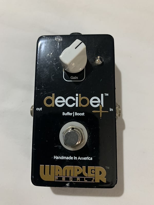 Wampler Decibel Plus Buffer Booster Guitar Pedal | Reverb Australia