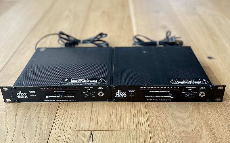 Vintage Stereo Compressor & NoiseGate: dbx 163x + 463x | Reverb