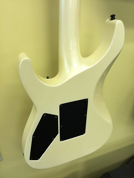 ESP The Mirage Custom 1987 Pearl Silver Electric Guitar | Reverb UK