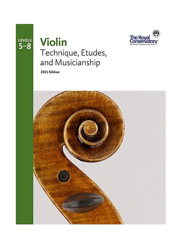 RCM 2021 Edition Violin Technique, Etudes, and | Reverb Canada
