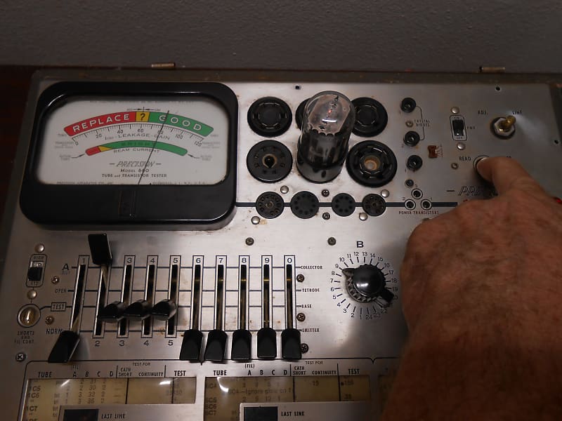 Precision Tube Tester Model 660 - for parts or repair | Reverb