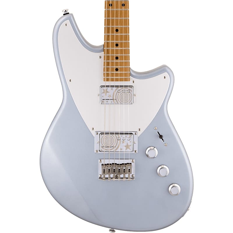Reverend Billy Corgan Z-One Metallic Silver Freeze | Reverb