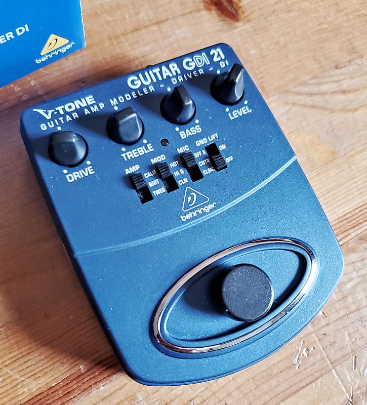 Behringer GDI21 V-Tone Guitar Driver (Tech 21 Sansamp GT2) | Reverb