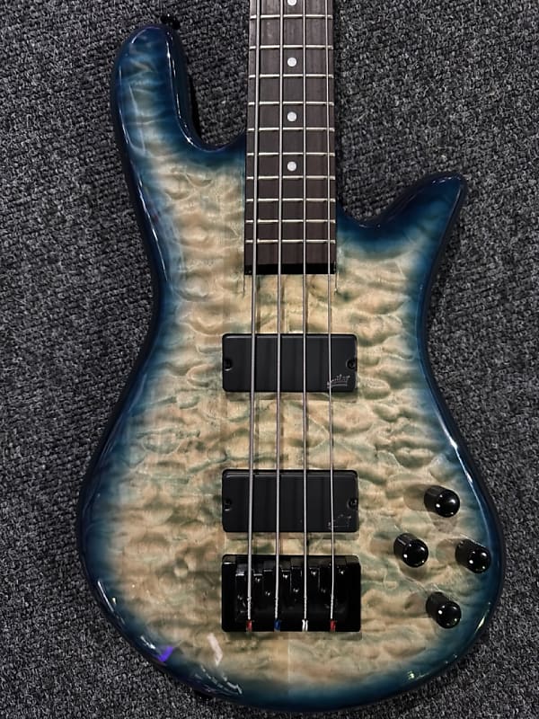 Spector Legend 4 NT Mid 2000's - Figured Maple Faded Blue | Reverb
