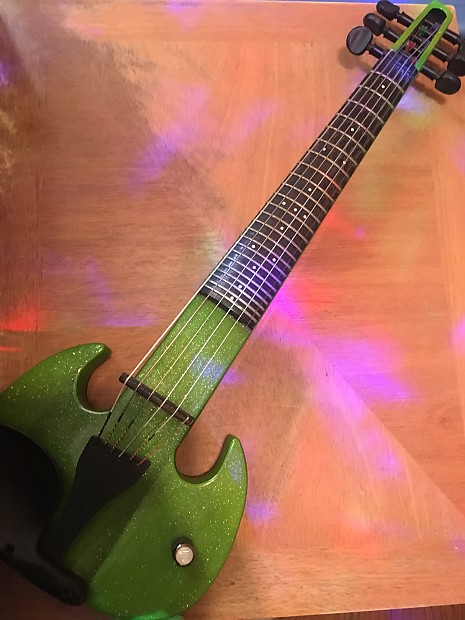 "Wood" Stingray, Custom Fretted 6 String Electric Violin with | Reverb