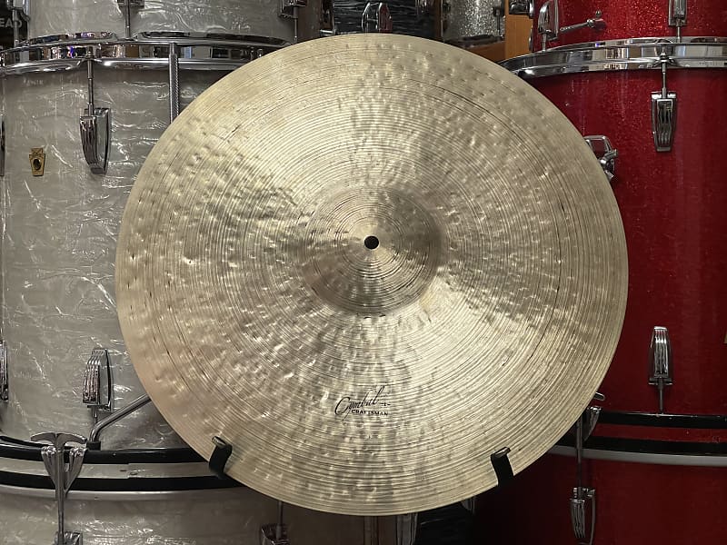 Cymbal Craftsman 18" Scratch Pass Crash Ride 1634g Royal | Reverb