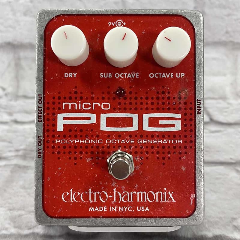 Used: Electro-Harmonix Micro POG Polyphonic Octave Generator | Reverb