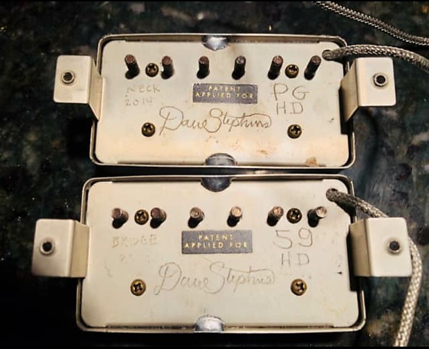 Stephens Design Pickups HD59 PG Set 2014 Aged Nickel | Reverb