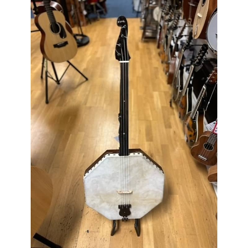 Handmade Fretless 5-String Minstrel Banjo, Hexagonal Rim | Reverb