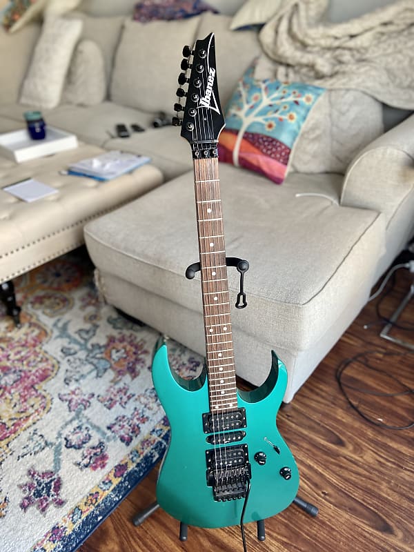 Ibanez RG470 RG 470 MIJ Golden Era 1993 Emerald Green | Reverb