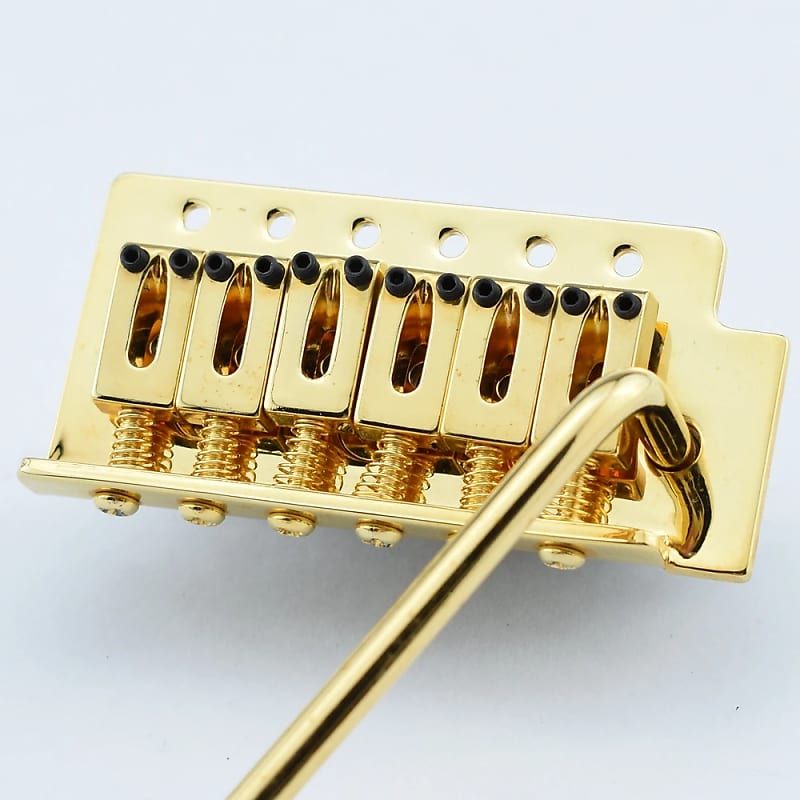 Gold Stratocaster Strat Style Guitar Bridge Tremolo Syste | Reverb UK