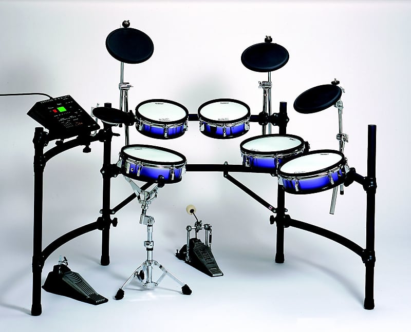 Roland TD-10 V-drum 6 piece w/ TDW-1 expansion digital drum | Reverb