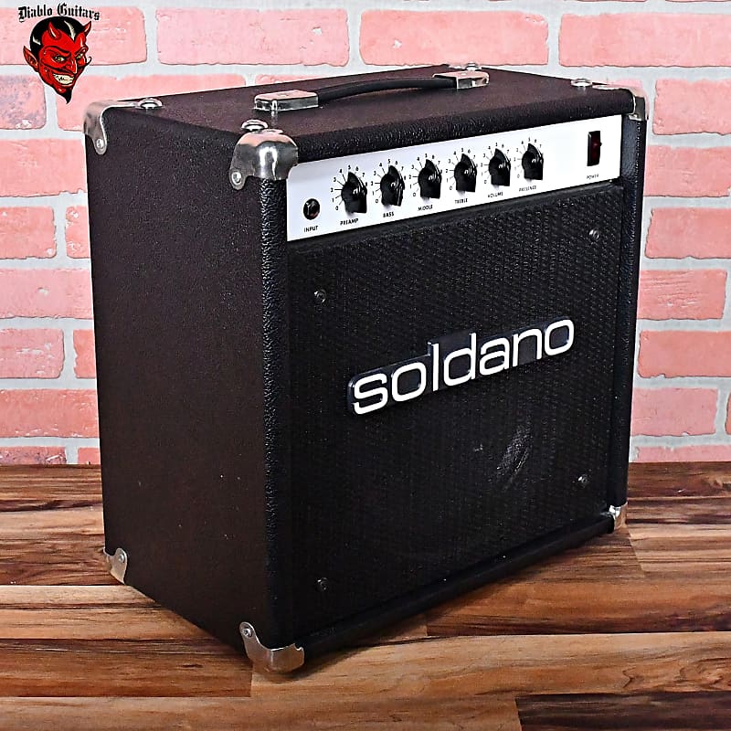 Soldano Vintage 90s Atomic 16 20 watt 1 x 12" Single Channel | Reverb
