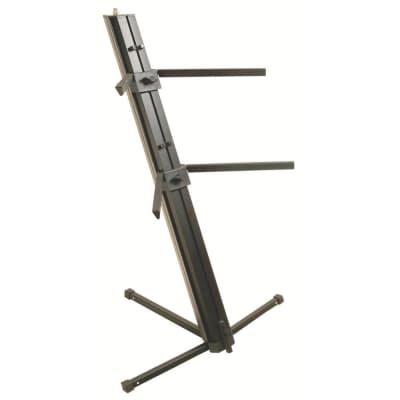 Stay Tower 1300 2 Tier Keyboard Column Stand - Red | Reverb UK
