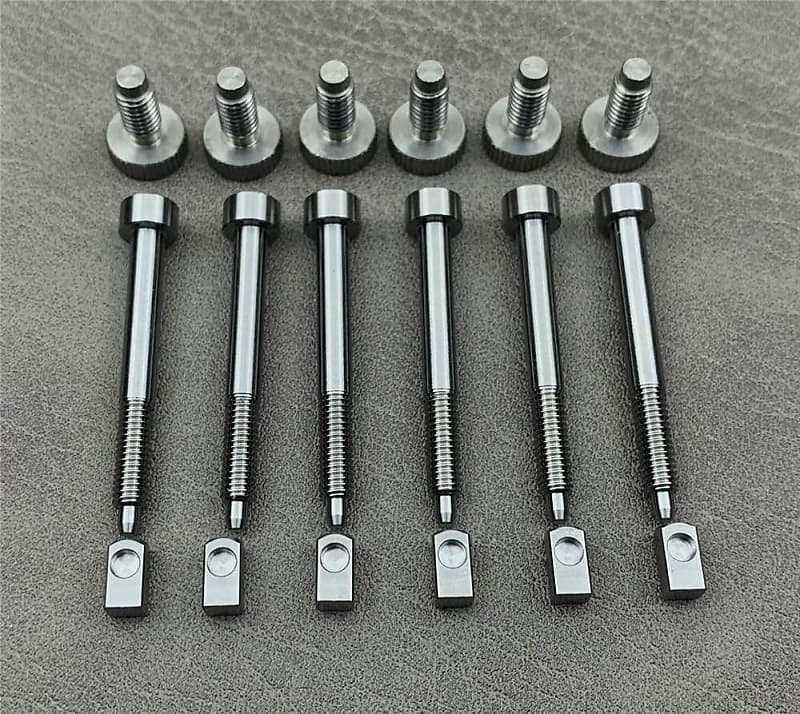 Titanium Alloy Floyd Rose Tremolo Double Locking Screws&Block | Reverb