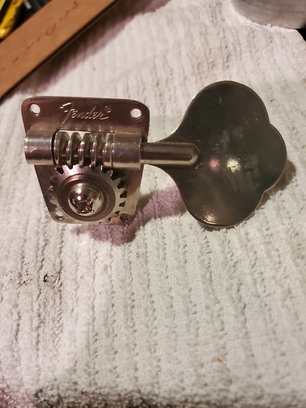 Fender Bass Side Tuner 1/2" Post 1970's Chrome | Reverb UK