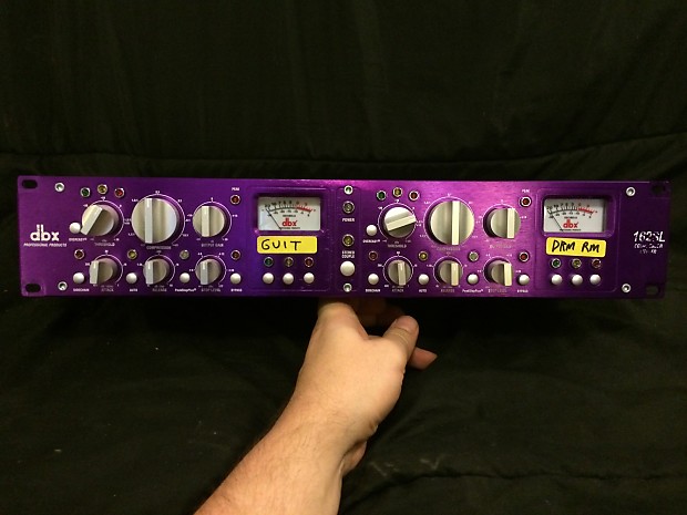 DBX 162SL Purple Series Stereo Compressor Blue 160 162 | Reverb