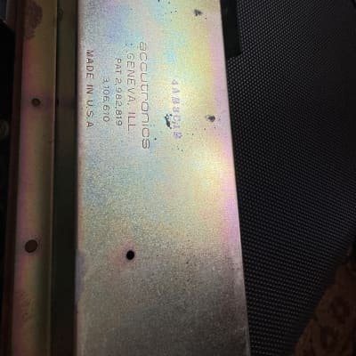 Vintage Fender Twin Reverb Tank Accutronics | Reverb