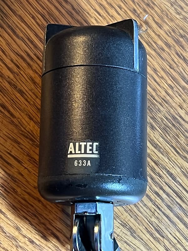 Vintage 1940's Altec 633A "Saltshaker" Dynamic Microphone, | Reverb