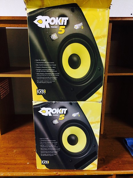 Krk Rokit 5 Pair Studio Monitors 2nd generation | Reverb