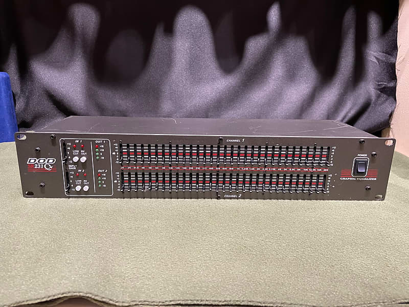 DOD SR-231 QX 2 Channel 31 Band Graphic Equalizer | Reverb