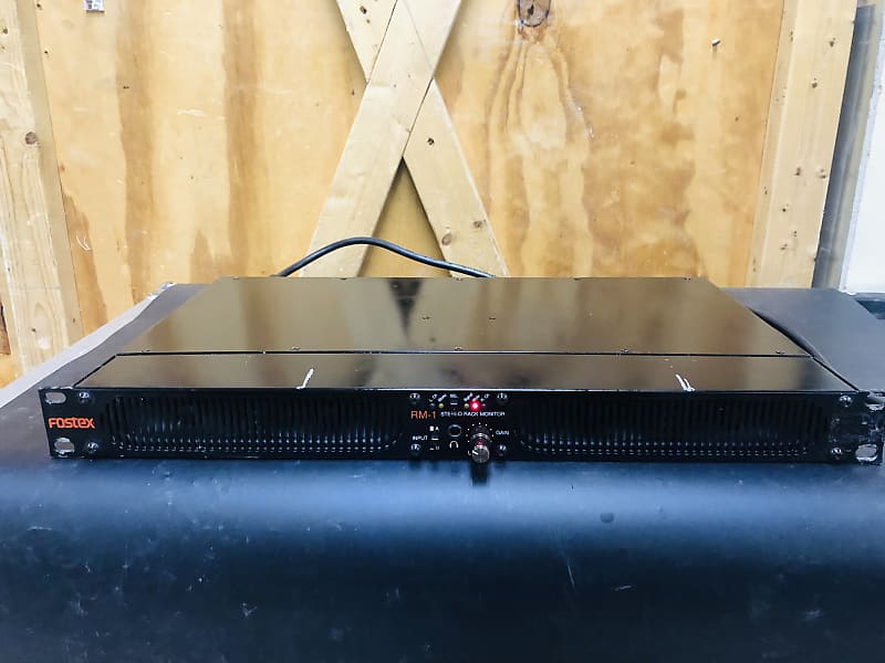 Fostex RM-1 1U Stereo Rackmount Monitor - Please Read | Reverb