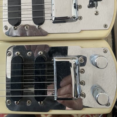 Fender Stringmaster Lap Steel MK2 D6 1955 - Antique White | Reverb